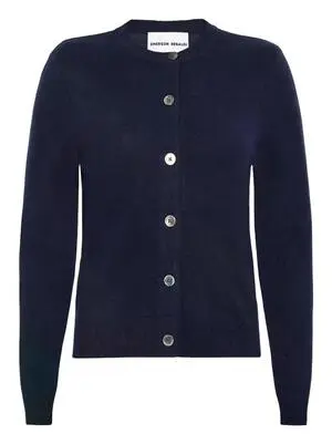 EMERSON RENALDI Button-up Knitted Cardigan - Blue