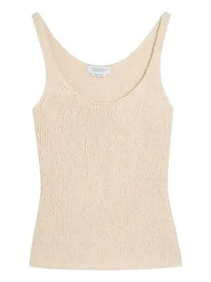 Gabriela Hearst Galena Cashmere-knit Tank Top - Ivory