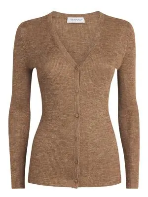GABRIELA HEARST Gabriela Hearst Cashmere-Silk-Hemp Aiste Cardigan