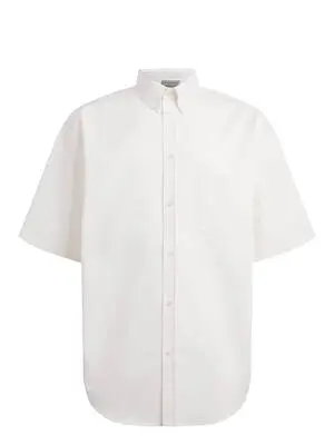 Balenciaga Cotton Security Tape Shirt - White