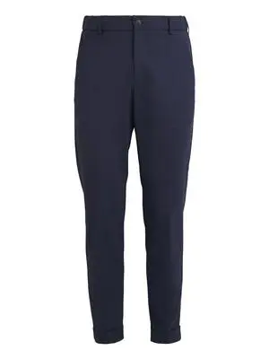Marco Pescarolo Virgin Wool Drawstring Trousers - Navy