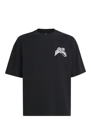 Amiri Cotton Hollywood T-shirt - Black