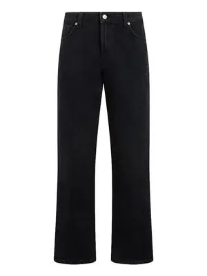 7 For All Mankind Calie Straight-leg Jeans - Black