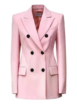 Sportmax Adamo Double-breasted Blazer - Pink