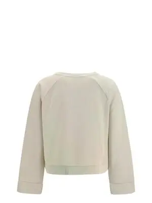 Pinko Neves Logo-print Sweatshirt - Neutrals