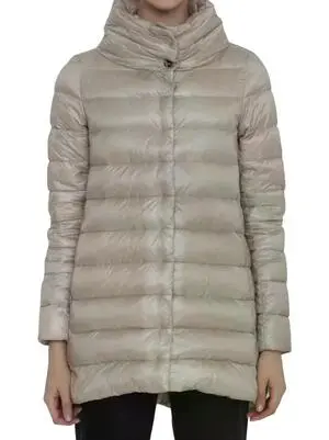 Herno Amelia Quilted Puffer Jacket - Neutrals