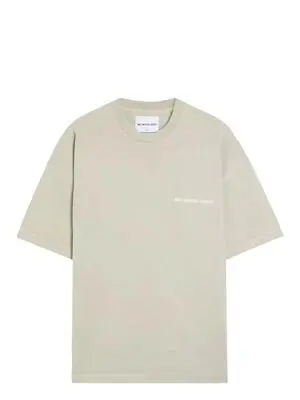 MKI MIYUKI ZOKU Logo-print Cotton T-shirt - Green