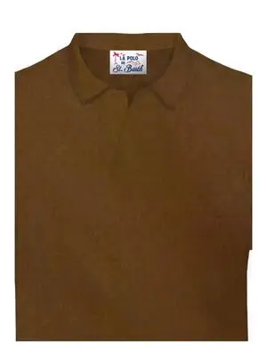 MC2 SAINT BARTH Fraser Short-sleeve Polo Shirt - Brown