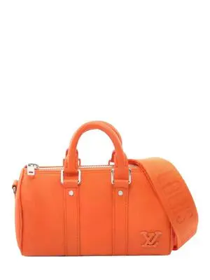 LOUIS VUITTON Louis Vuitton Keepall Aerogram Two-Way Handbag Orange