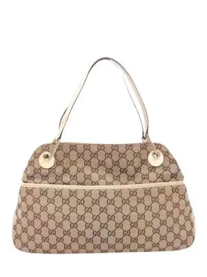 Gucci Gg Canvas Shoulder Bag - Neutrals