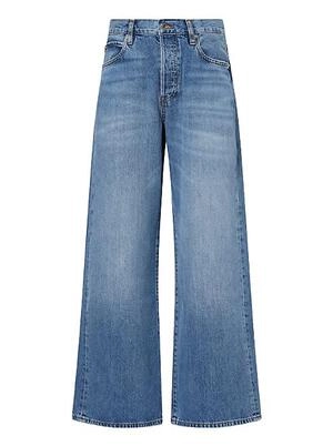 FRAME The Pixie Wide-leg Denim Jeans - Flutter