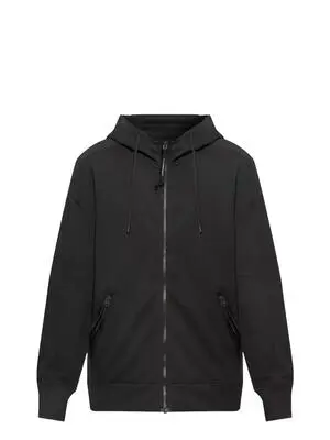 C.P. COMPANY Goggle Zip-up Hoodie - Black