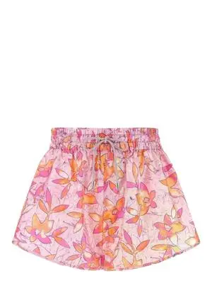 Isabel Marant Étoile Floral-print Drawstring Shorts - Pink