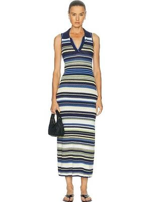 Simkhai Kerrin Midi Dress - Midnight Multi