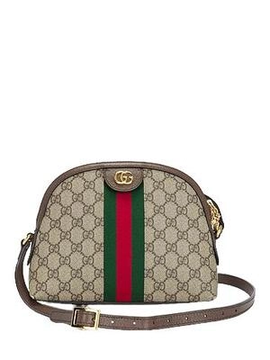 Gucci Ophidia Shoulder Bag - Brown