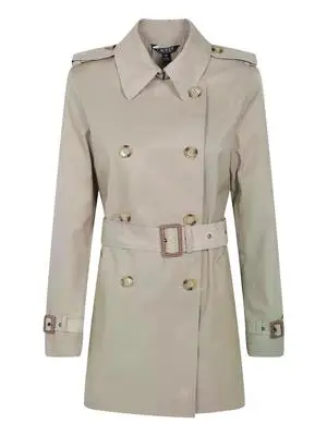 Ralph Lauren Double-breasted Belted Trench Coat - Neutrals