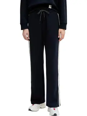 BENETTON Side-stripe Track Pants - Blue