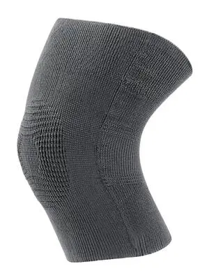 ACCAPI Ribbed Knit Knee Support - Grey