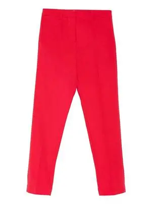 SIMONA CORSELLINI Tailored Trousers - Red