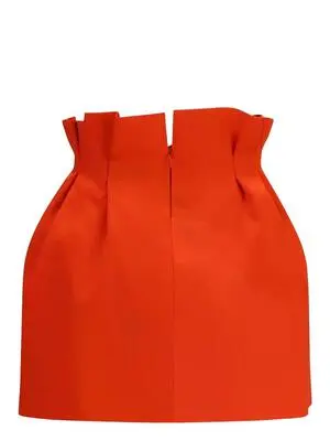 MAGDA BUTRYM Magda Butrym Pleated Silk Mini Skirt