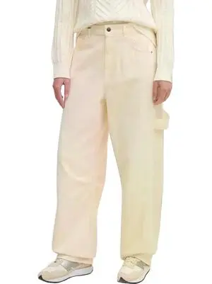 BENETTON Hammer-loop Wide-leg Jeans - Neutrals