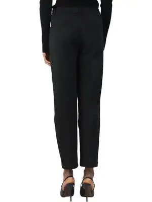 BRUNELLO CUCINELLI Brunello Cucinelli Vintage Black Tapered Leg Trousers
