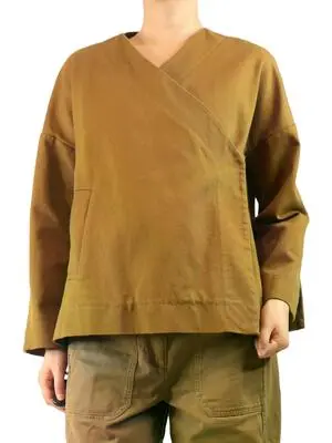 STUDIO NICHOLSON Studio Nicholson Cotton Wrap Jacket