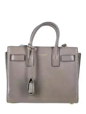 Saint Laurent Nano Sac De Jour Tote Bag - Grey