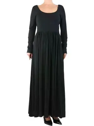 G. Scoop-neck Jersey Dress - Black