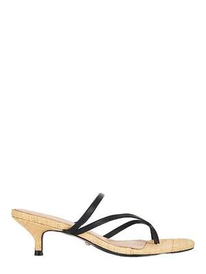 Raye Samira Strappy Stiletto Sandals - Black