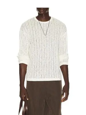COMMAS Pointelle Knit Pullover