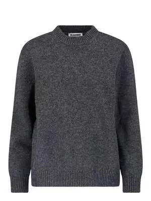 JIL SANDER Jil Sander Open-Back Ribbed-Trim Sweater