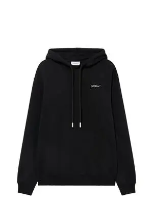 OFF-WHITE Off-White Cotton Arrows Print Hoodie