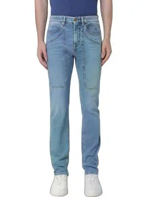 JECKERSON Skinny-fit Jeans With Patch Detail - Blue