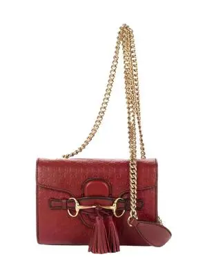 Gucci Emily Shoulder Bag - Red