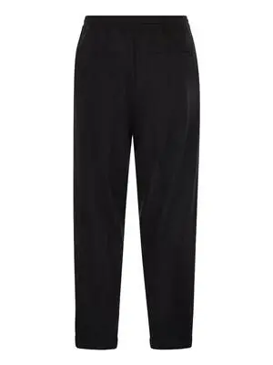 Fedeli Harvard Double-pleat Trousers - Black