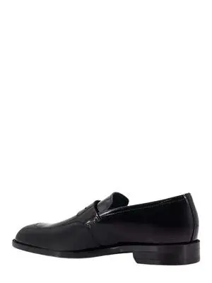BOSS Patent Leather Loafers - Black