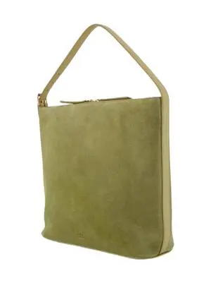 A.p.c. Vera Suede Shoulder Bag - Green