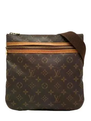 LOUIS VUITTON Monogram Bosphore Pochette Crossbody Bag - Brown