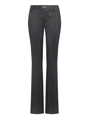 DONDUP Tailored Pinstriped Trousers - Grey
