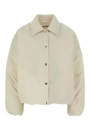 JIL SANDER Quilted Down-feather Jacket - Neutrals