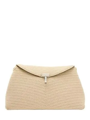 TOTEME T-lock Rope Clutch - Pearl