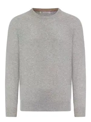 Brunello Cucinelli Cashmere Crew-neck Sweater - Grey