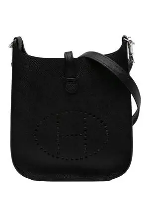 Hermès Epsom Leather Crossbody Bag - Black