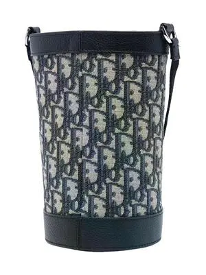 Dior Oblique Canvas Thermo Bottle Holder - Blue