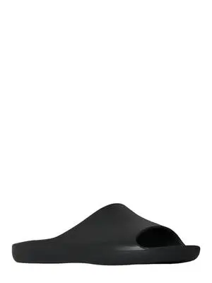 THE ROW Ama Slide Sandals - Black