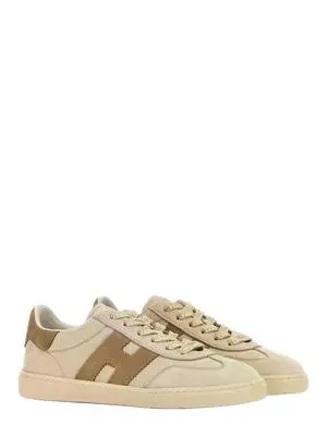 Hogan Hogan Paneled Suede Sneakers Neutrals
