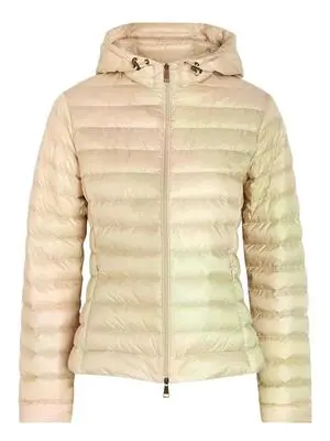 Moncler Padded Hooded Jacket - Neutrals