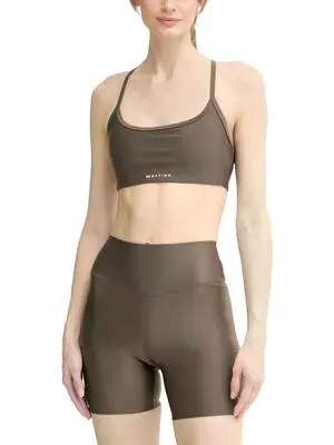 P.E Nation Fairmont Sports Bra - Brown