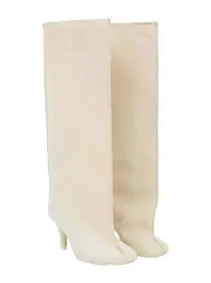 MAISON MARGIELA Anatomic Tube Boots - Neutrals